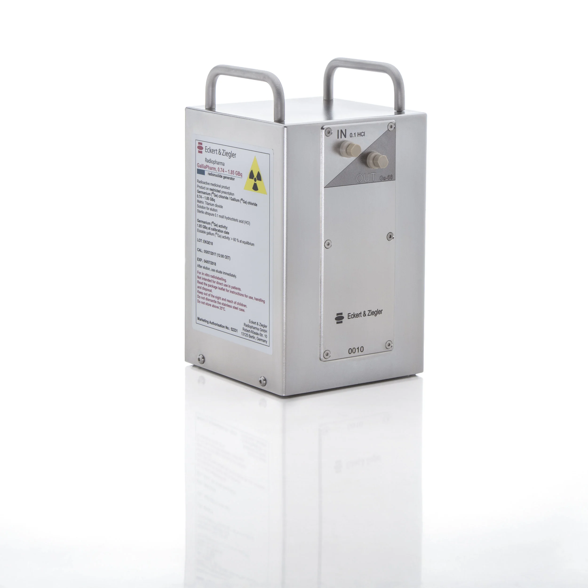 Galliapharm Ga-68 Generator — Wiik Pharma