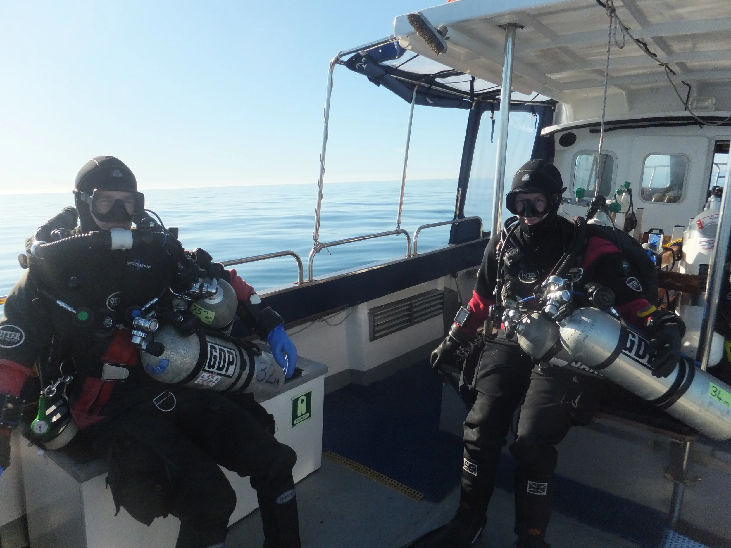 Technical Diving Dartmouth, Salcombe, Devon — Falcon Diving Charters