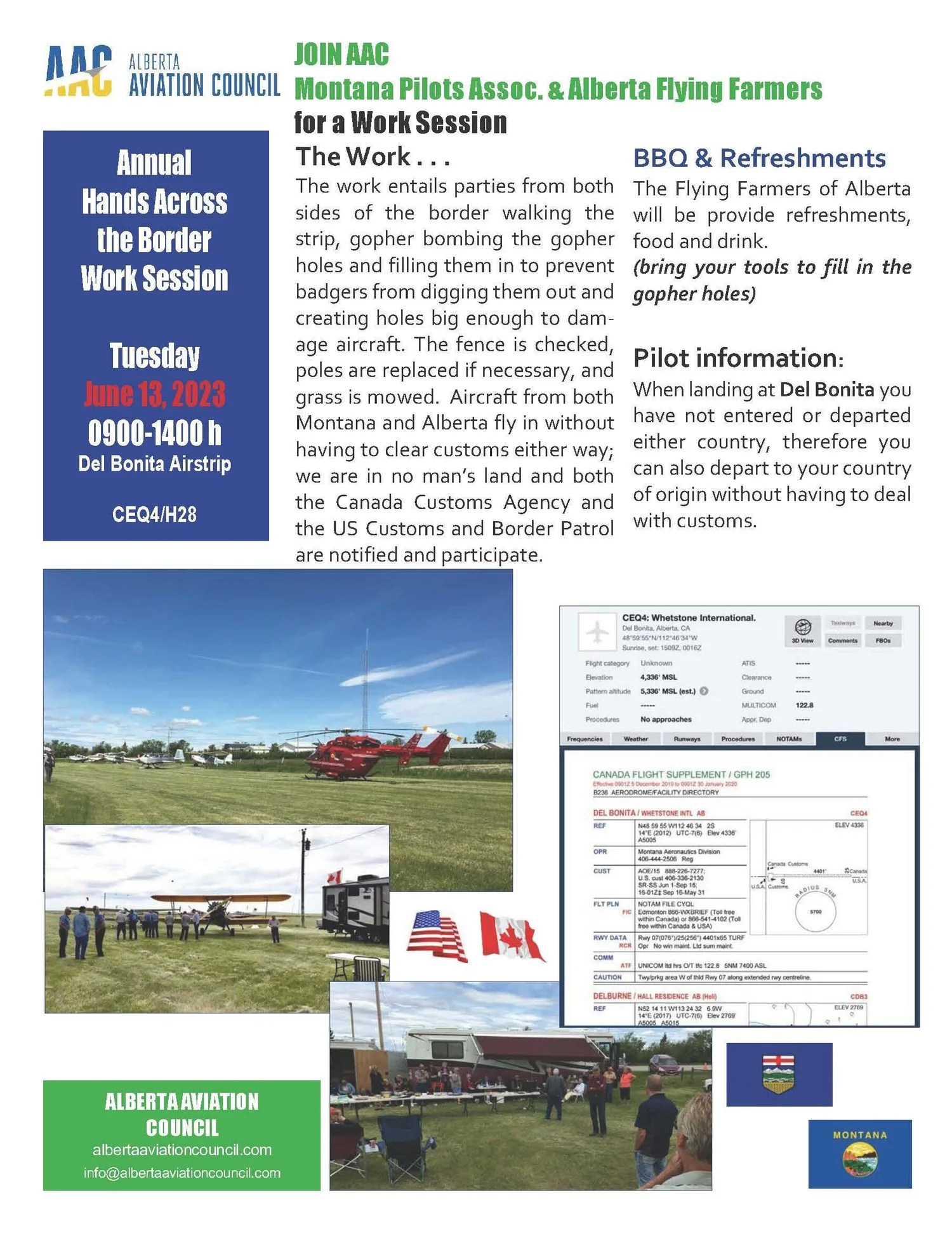 2023 Hands Across the Border — Alberta Aviation, Aerospace & Defence ...