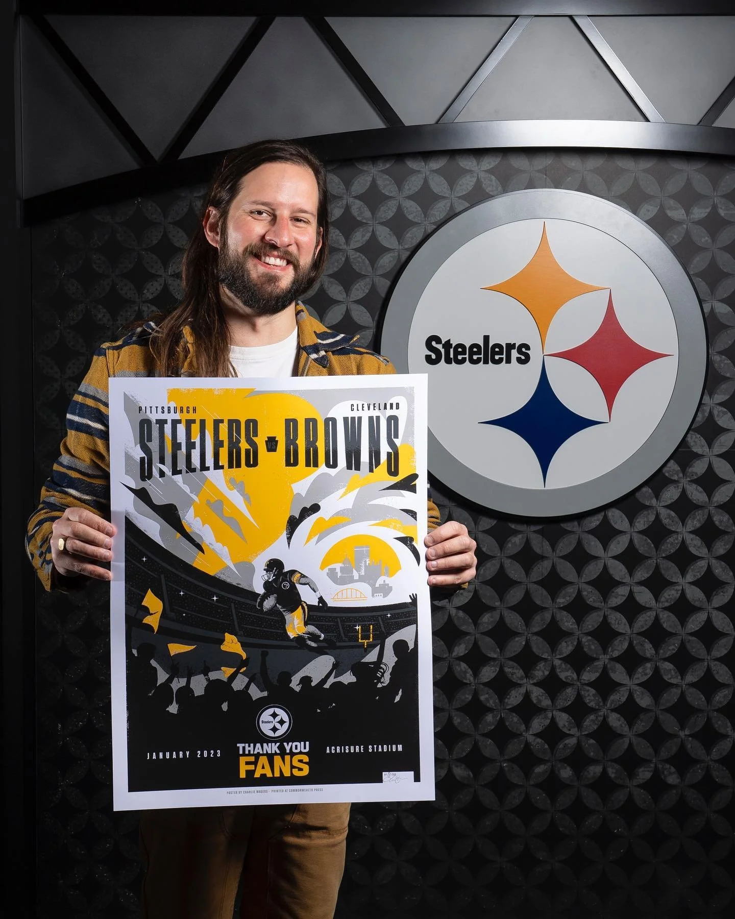 Pittsburgh Steelers — Charlie Wagers: Art & Design