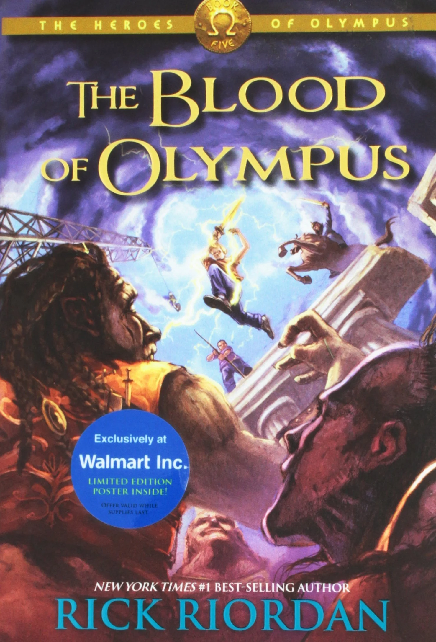 The Blood Of Olympus Rick Riordan