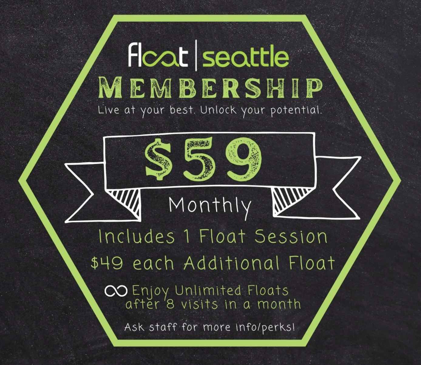 PRICING — Float Seattle