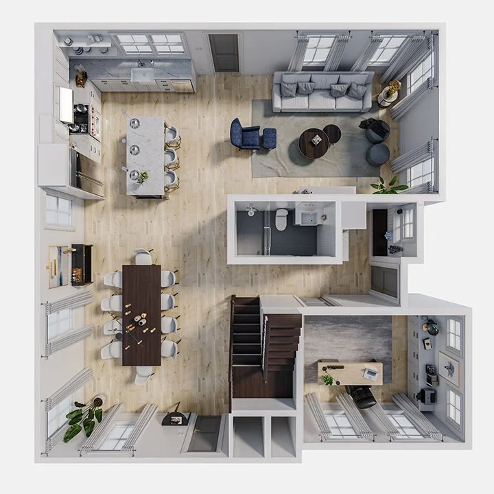 Architectural Renders — Wood & Co.