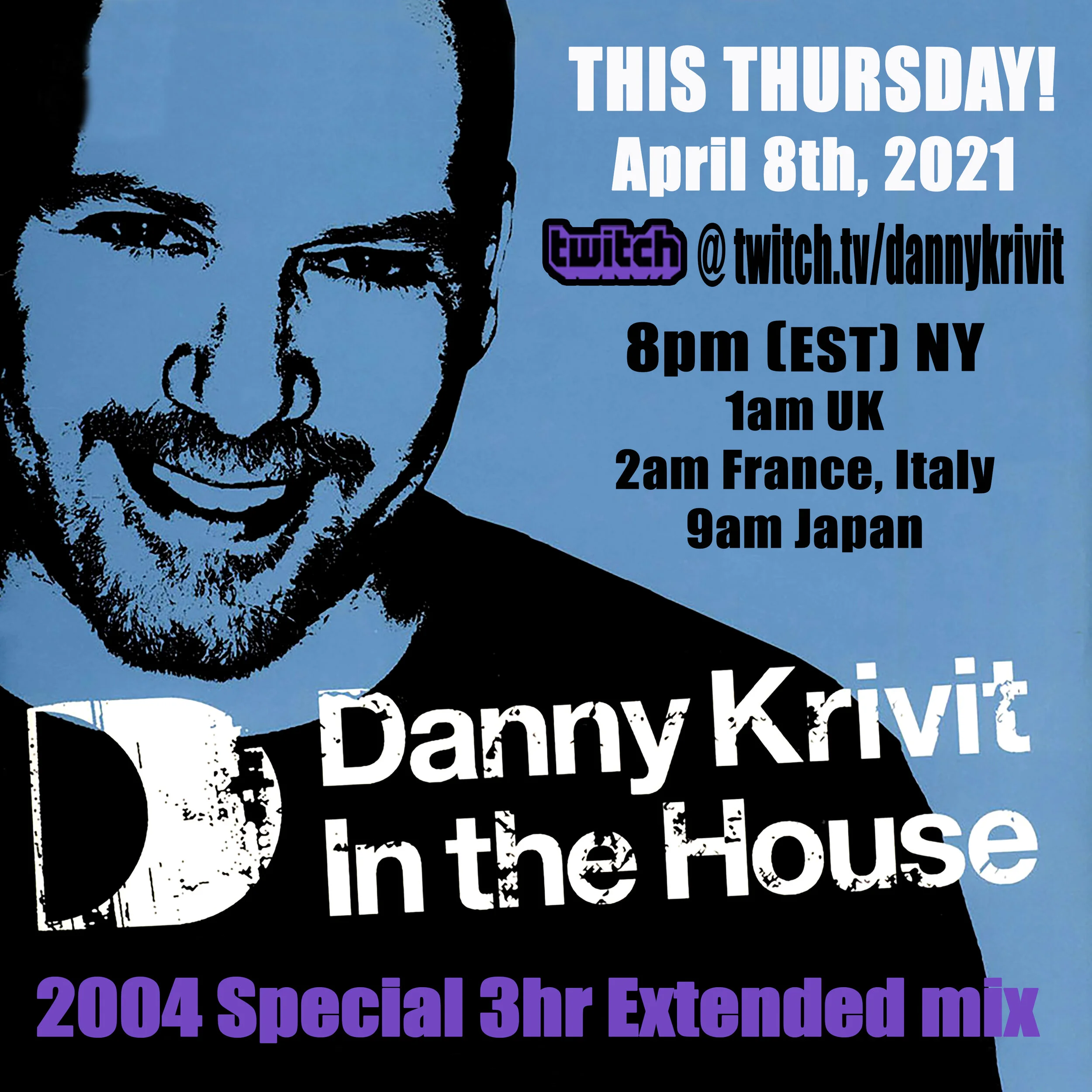 SCHEDULE | DANNY KRIVIT