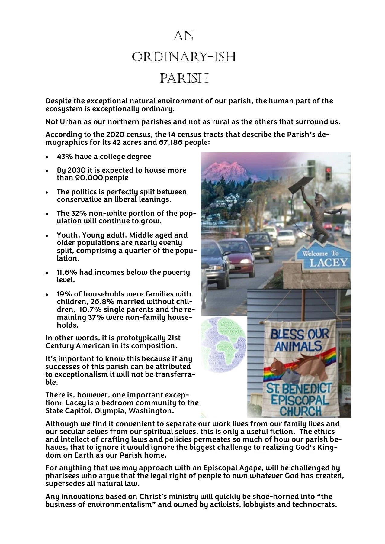 Our Happy Parish Home. Part Two — Saint Benedict Episcopal Church