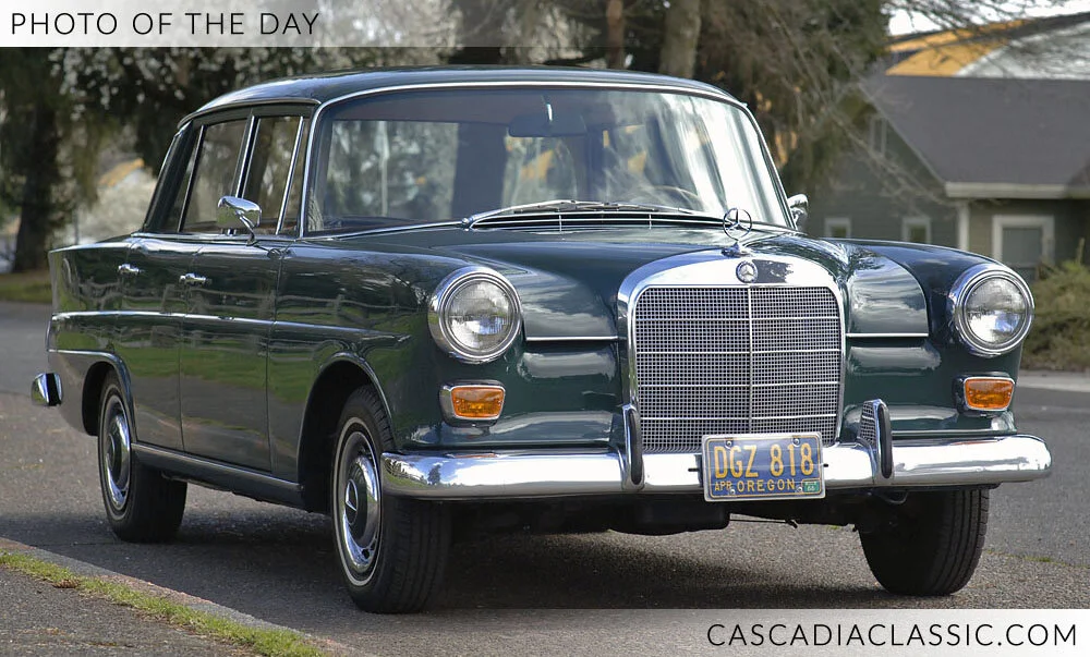 1966 Mercedes 200D — Cascadia Classic - Portland Oregon