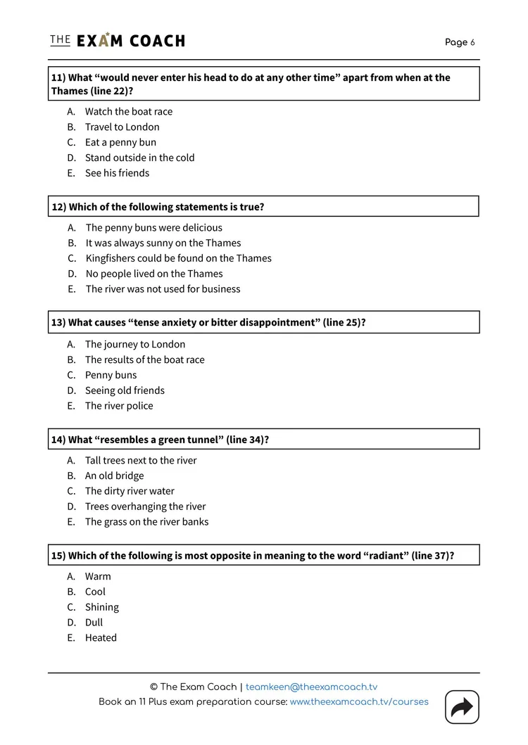 How To Prepare For 11 Plus (11+) Comprehension — A Complete Guide | The ...