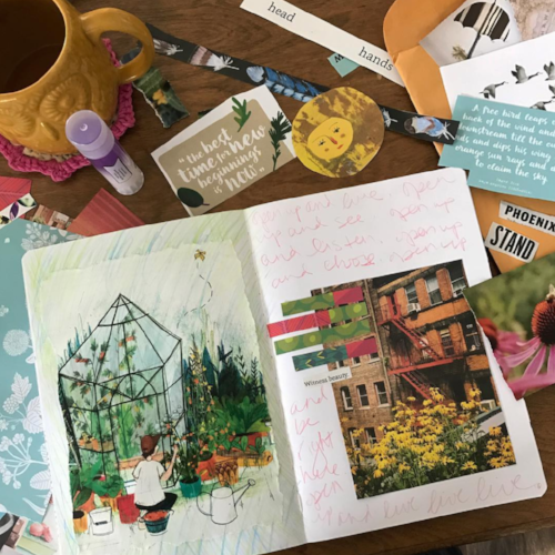 Tell It: Collage: My new ecourse! — Liz Lamoreux