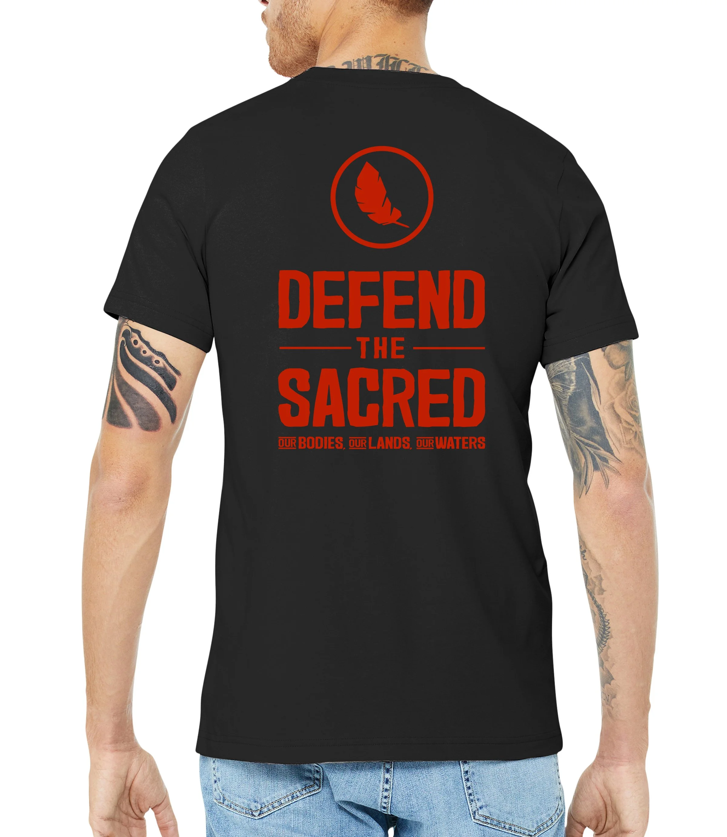 Black MMIWG Tee - Defend the Sacred Our Bodies Our Lands Our Waters ...