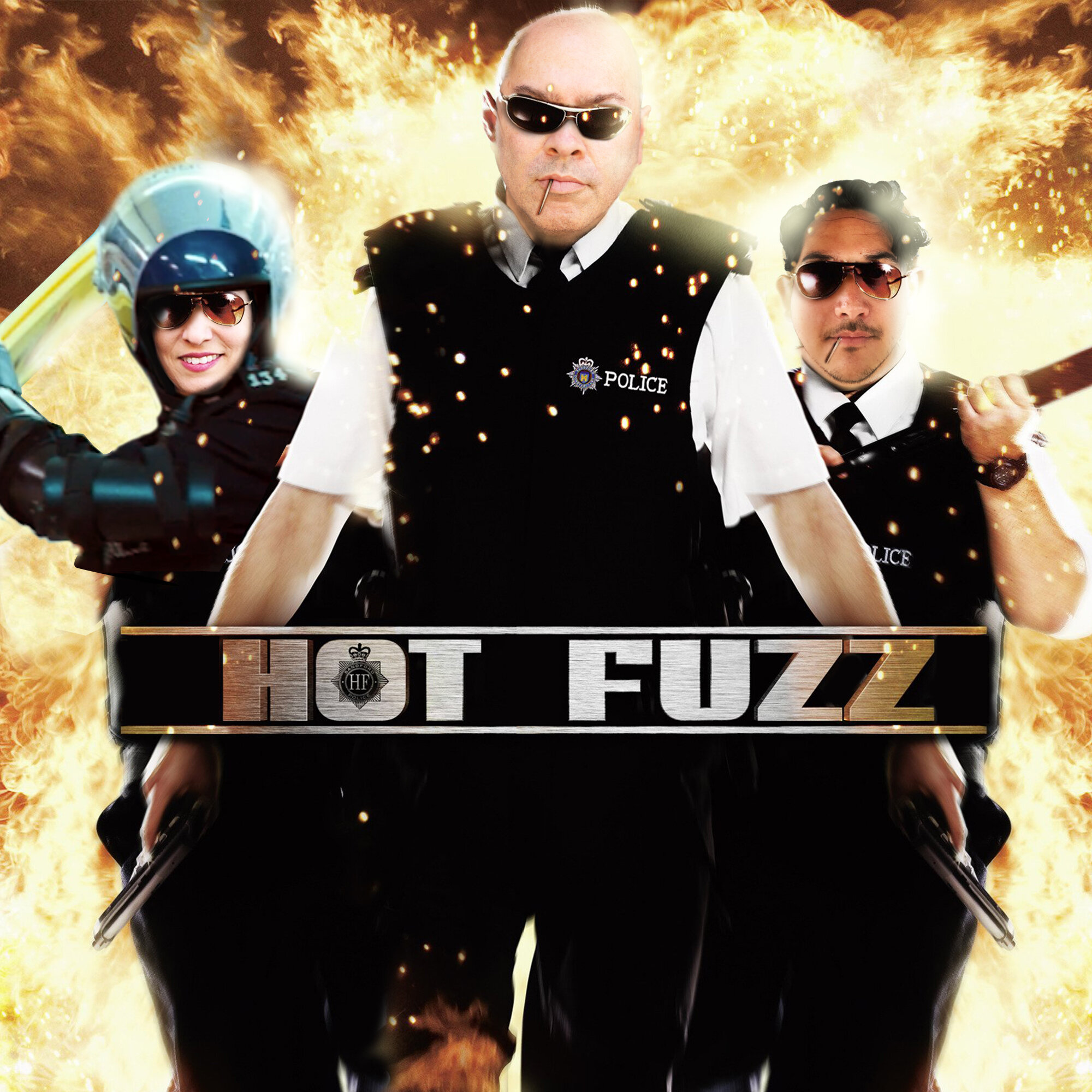 Hot Fuzz Poster