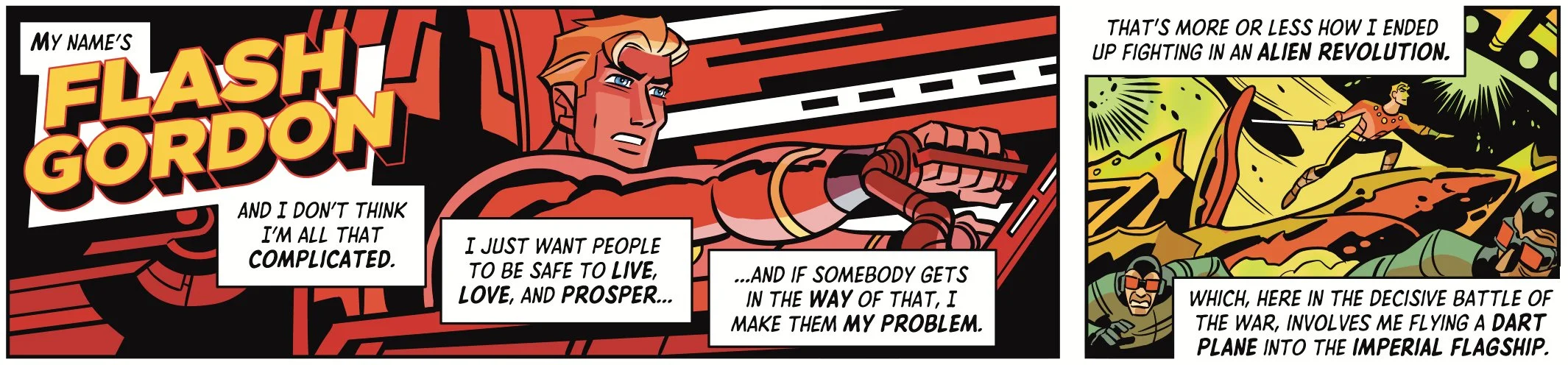 Flash Gordon — DAN SCHKADE