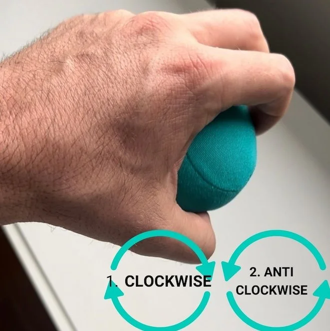 Hand Exercises With Therapy Balls For Older Adults : Improving Strength ...