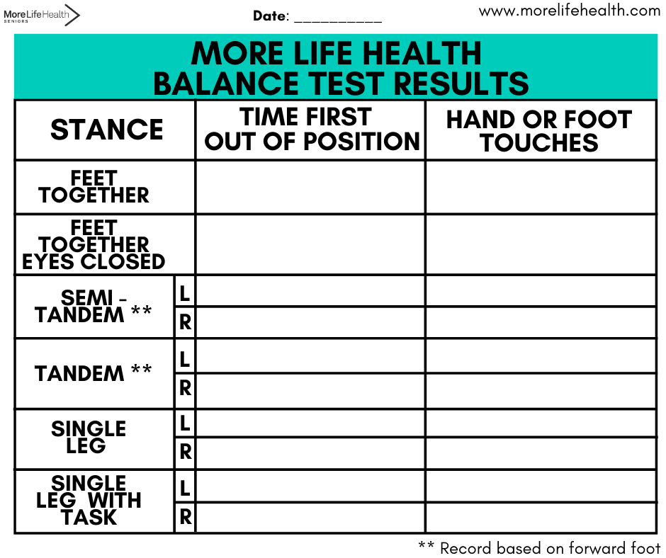 Amazing Printable PDF Downloads For Seniors Health & Fitness — More ...