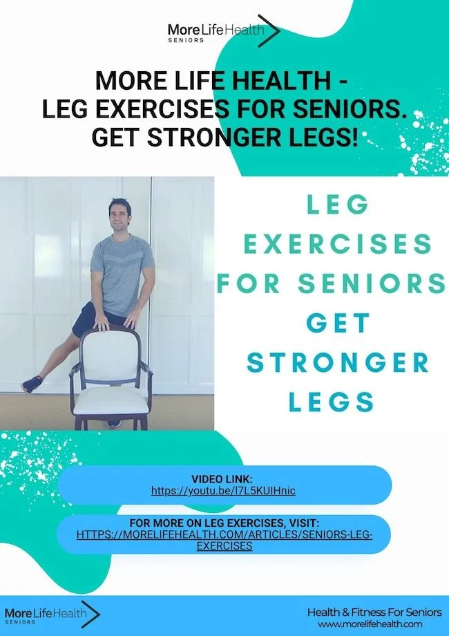 printable exercise PDFs for Seniors — More Life Health - Seniors Health ...