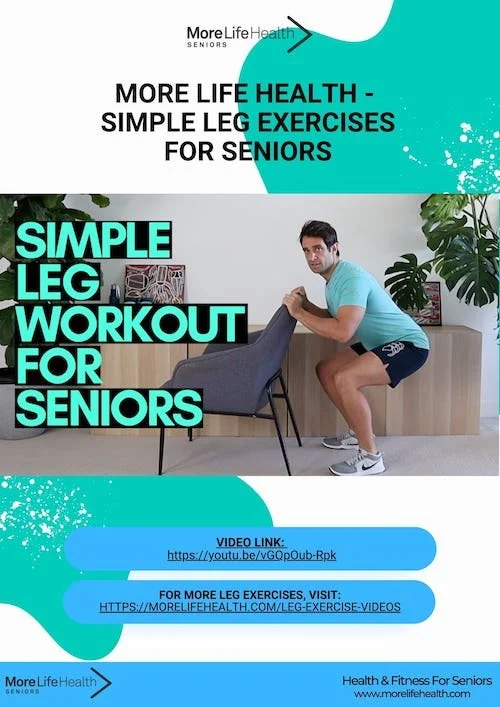 printable exercise PDFs for Seniors — More Life Health - Seniors Health ...