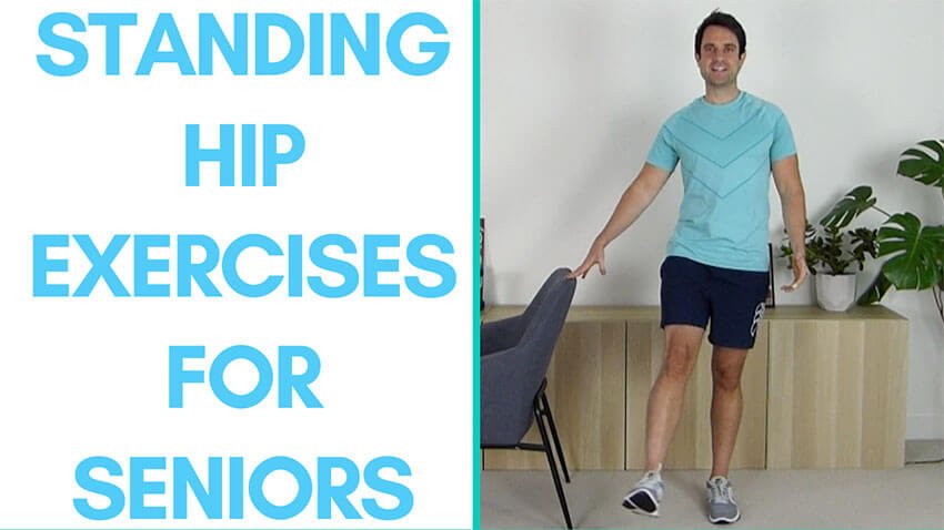 Beginner Standing Hip Exercises For Seniors — More Life Health