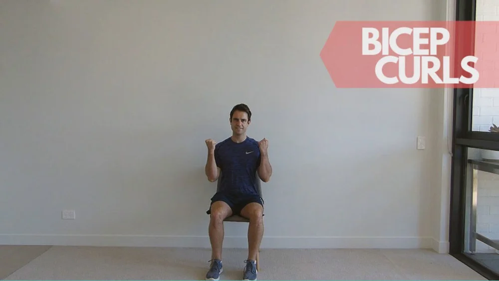 Seated Bicep Curl
