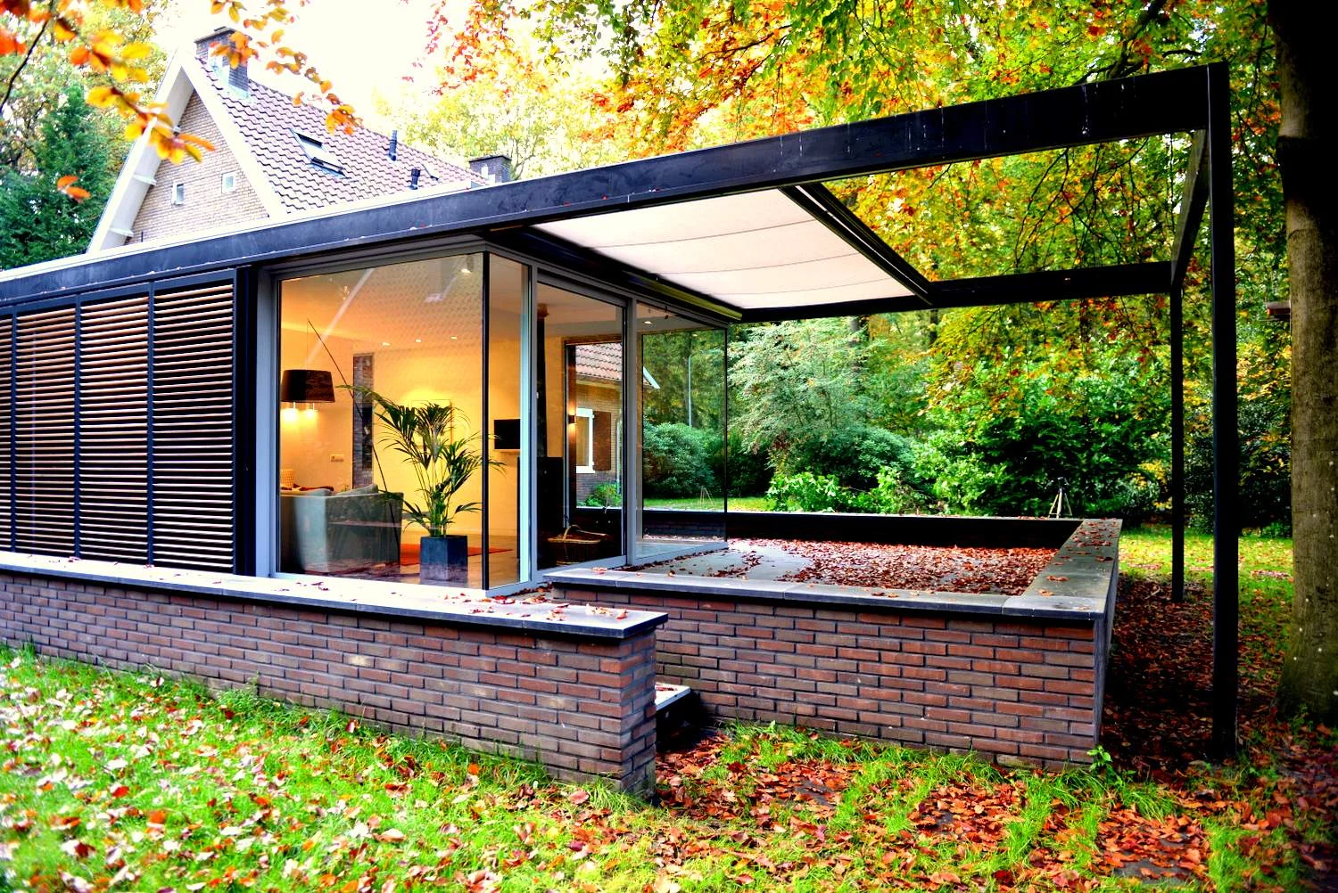 Tuinkamer Staal Glas en Hout — TuinkamerArchitect