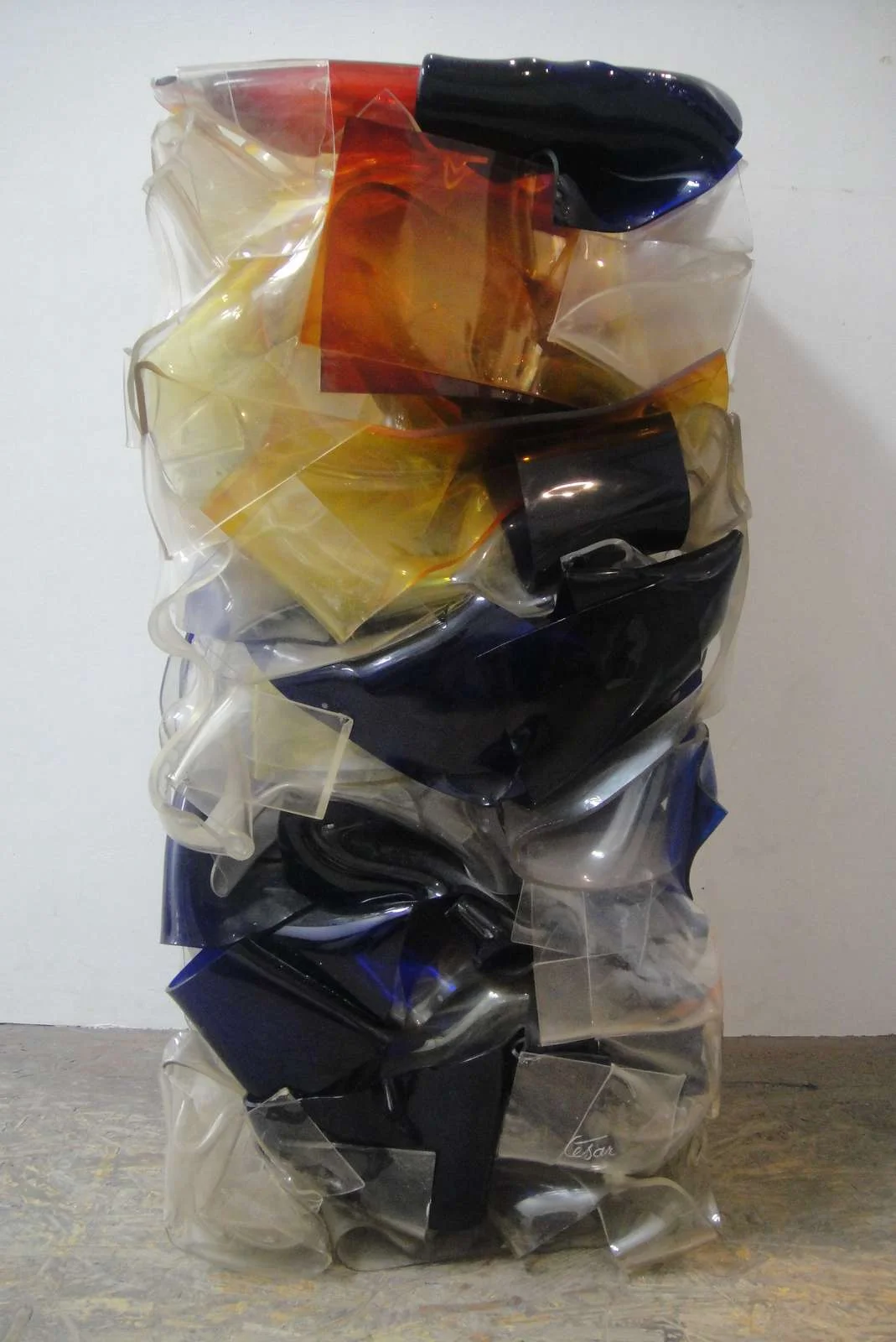 Compression de César en plexiglas