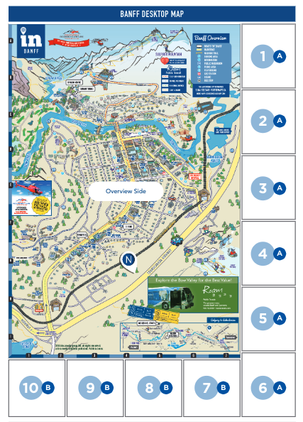 Banff Desktop Map — Kiss Media Group