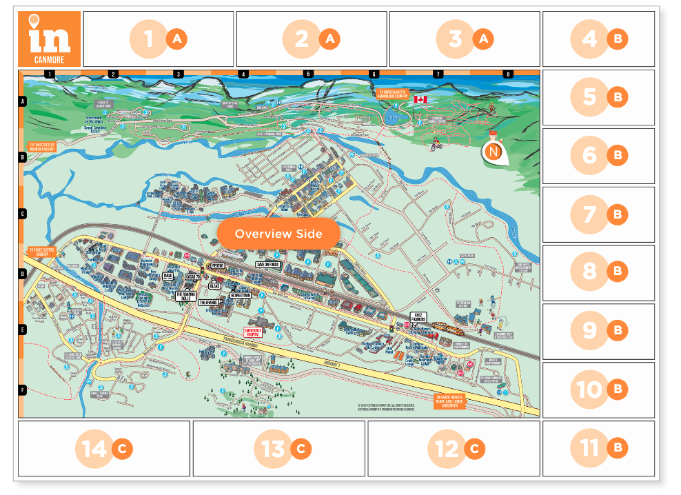 Canmore Desktop Map — Kiss Media Group