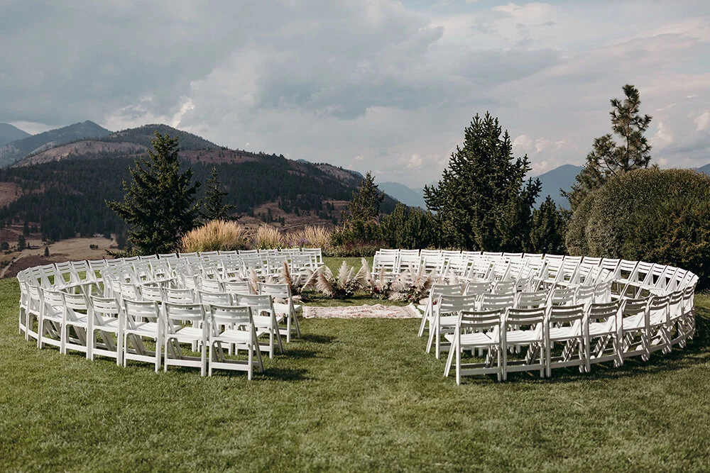 Boho Chic Fall Wedding | Sun Mountain Lodge | Wintrop, WA. — Elegant ...