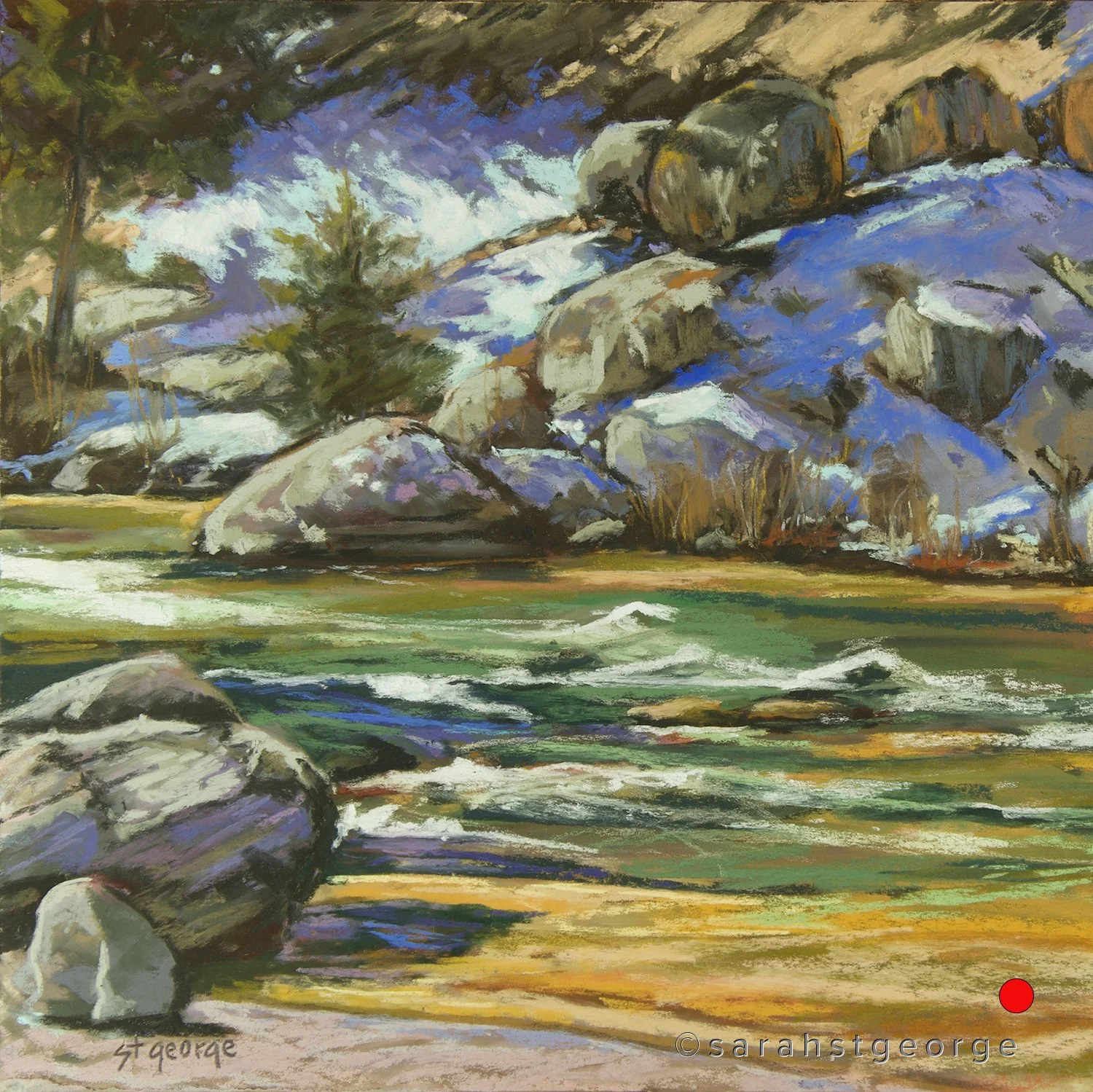 plein air — Sarah St George