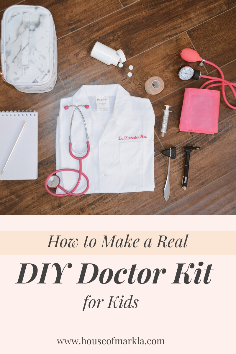 How To Make A REAL DIY Doctor Kit For Kids House Of Mark How To Make A REAL DIY Doctor Kit For Kids House Of Mark