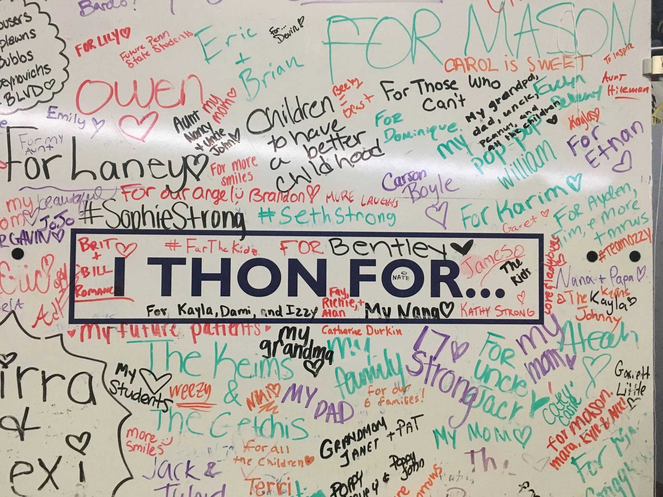 Penn State Students Help Kids with Cancer at THON
