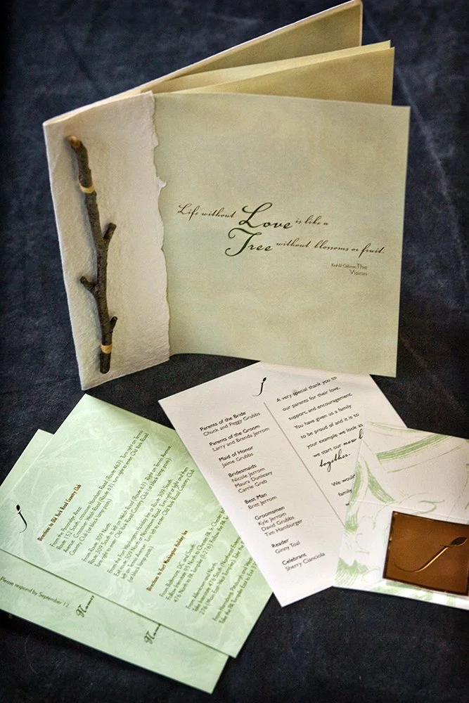 The Family Tree-Inspired Wedding Invitation