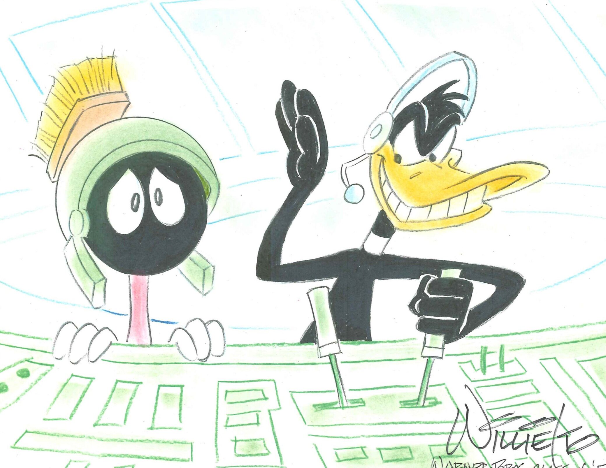 Marvin Martian and Daffy Duck — Chuck Jones Catalog 2023 Marvin Martian and Daffy Duck — Chuck Jones Catalog 2023