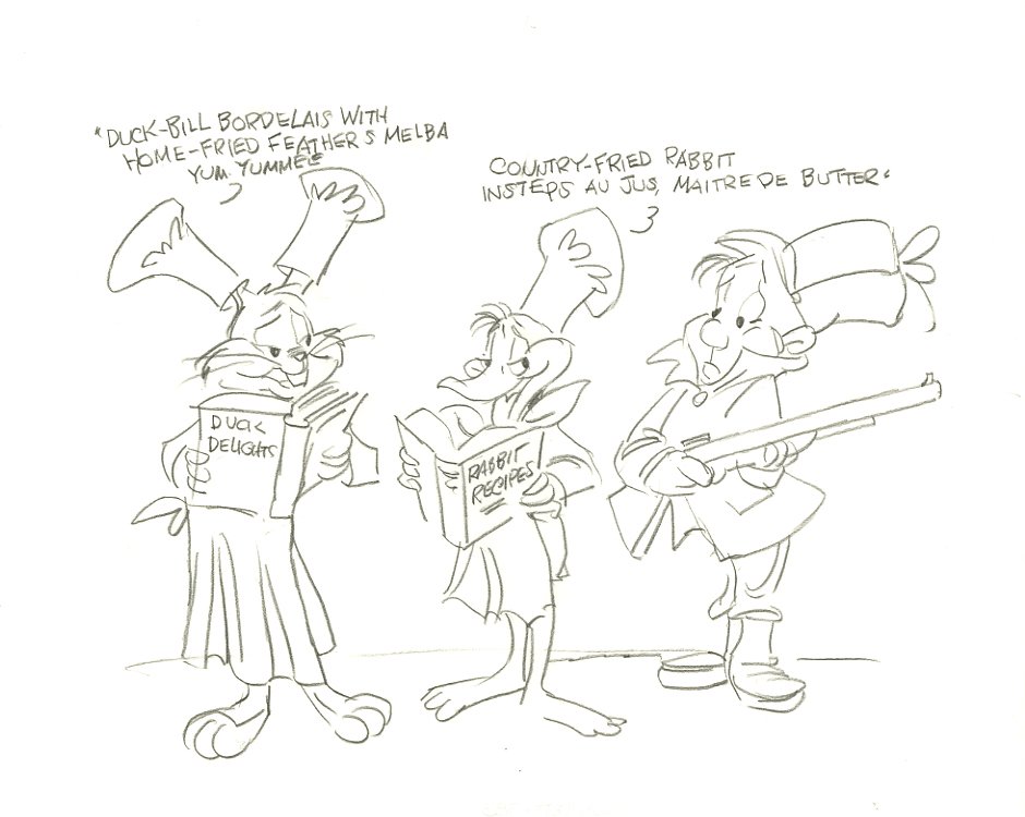 Chuck Jones Production Art | Chuck Jones Gallery — Chuck Jones Gallery ...