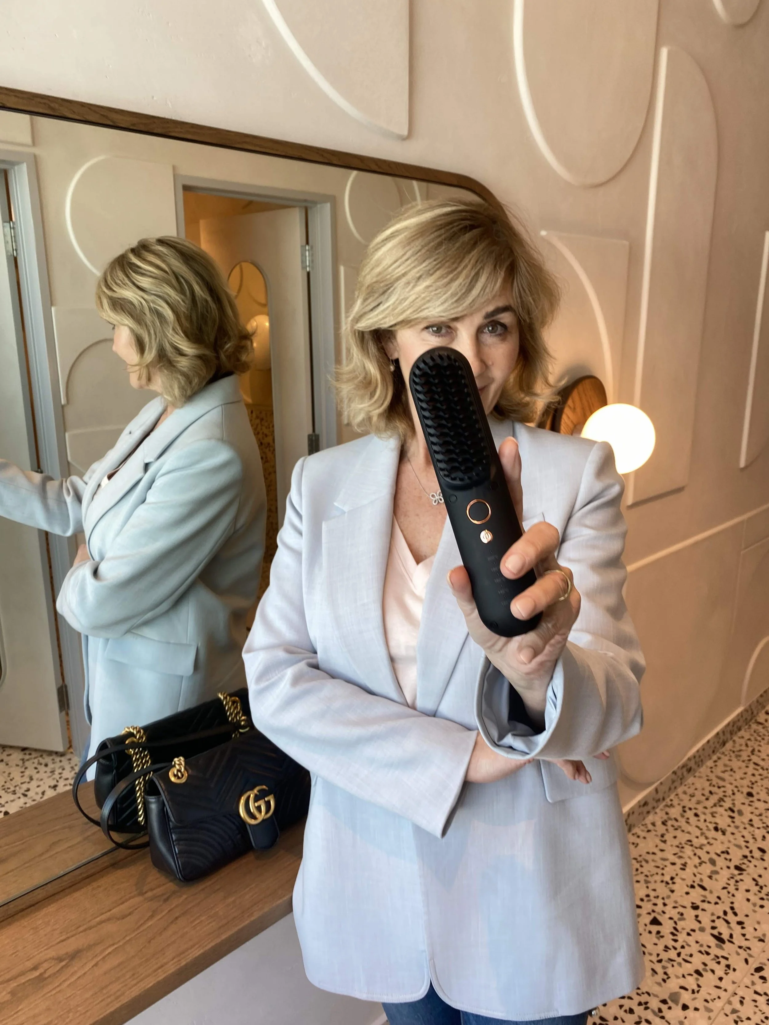 Lady Jayne's new Salon Pro Rechargeable Straightening Brush - BeautyEQ