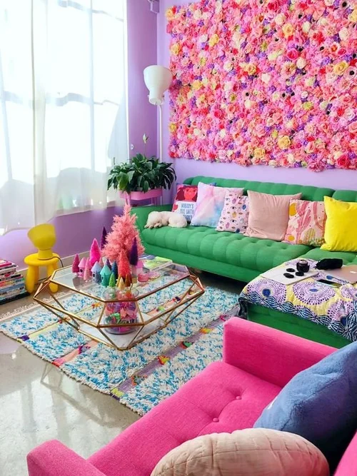 Get the look: maximalist living room - BeautyEQ