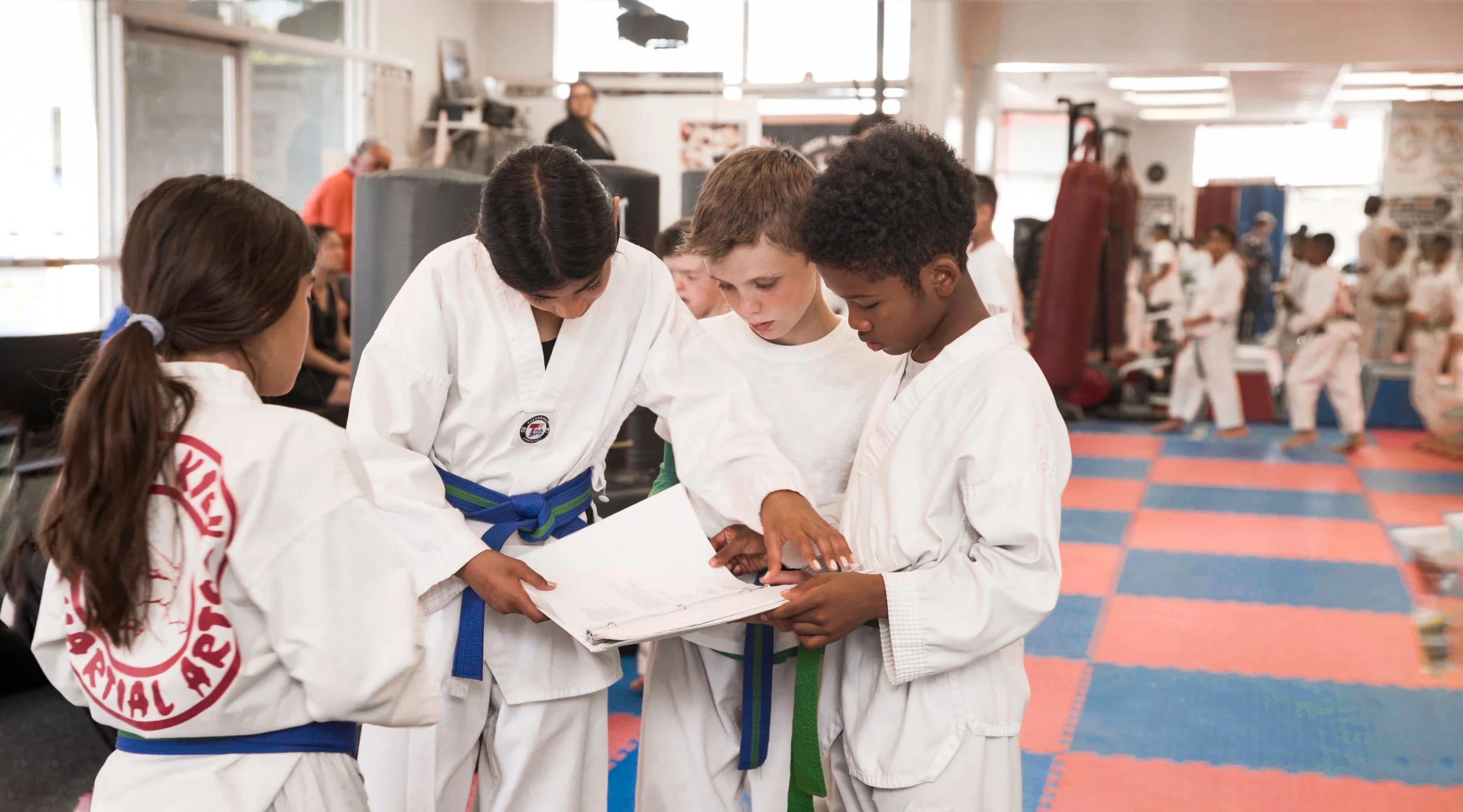 Taekwondo Flying Kicks