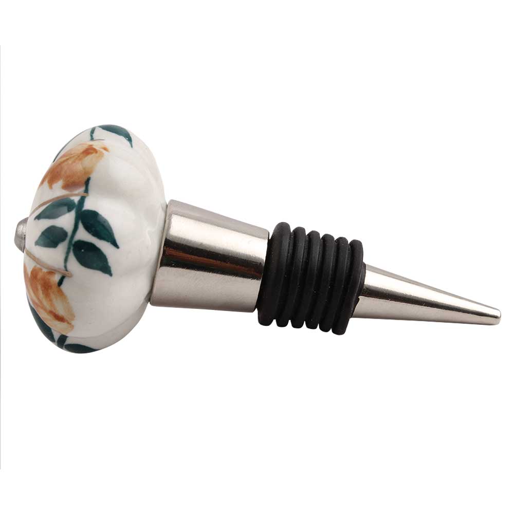 Sunburnt Olive Ceramic Bottle Stopper — Vinotopia