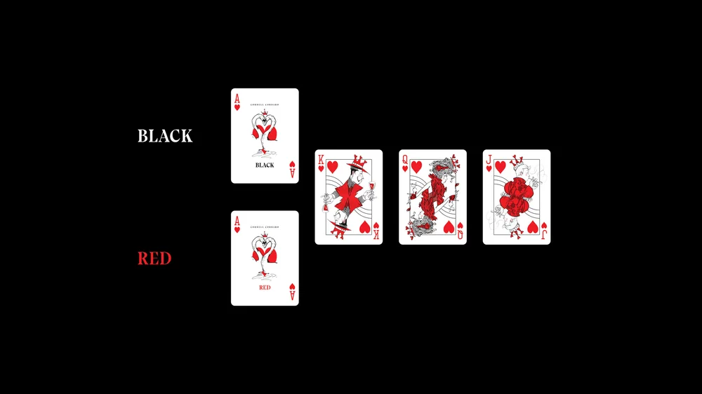 Red & Black Playing Cards | Discover Unique Playing Cards - Shop Now ...