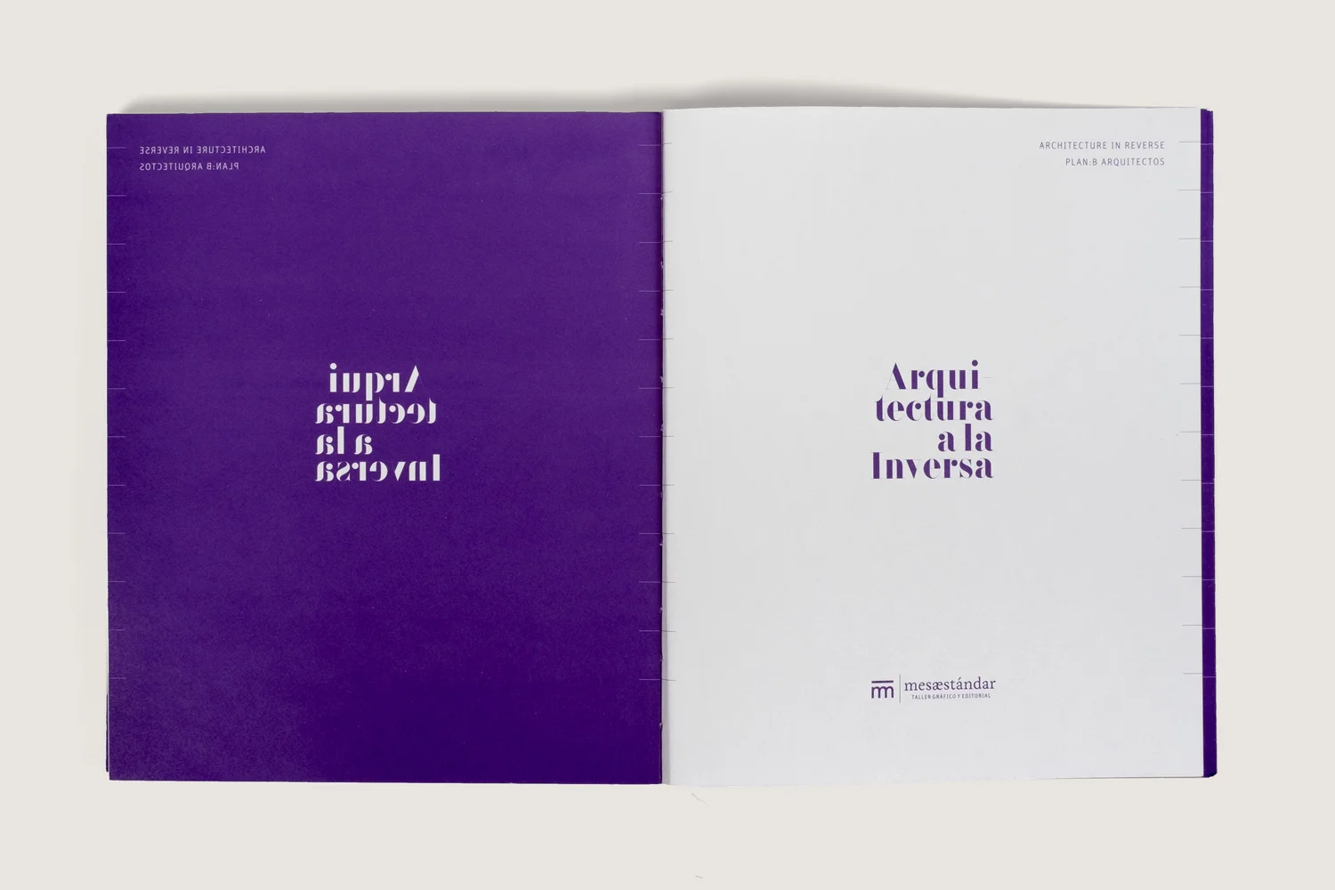 Arquitectura a la inversa — mesæstandar