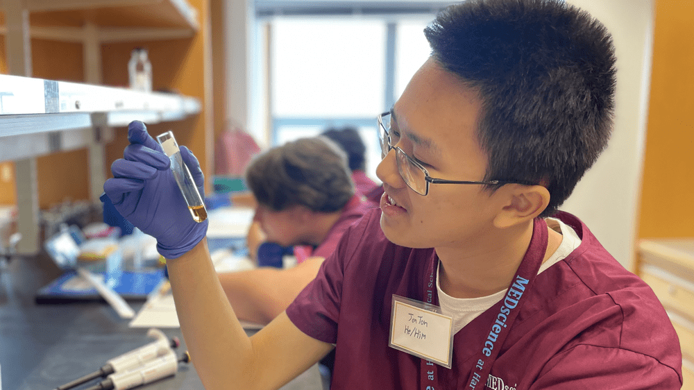 Students In Science Lab