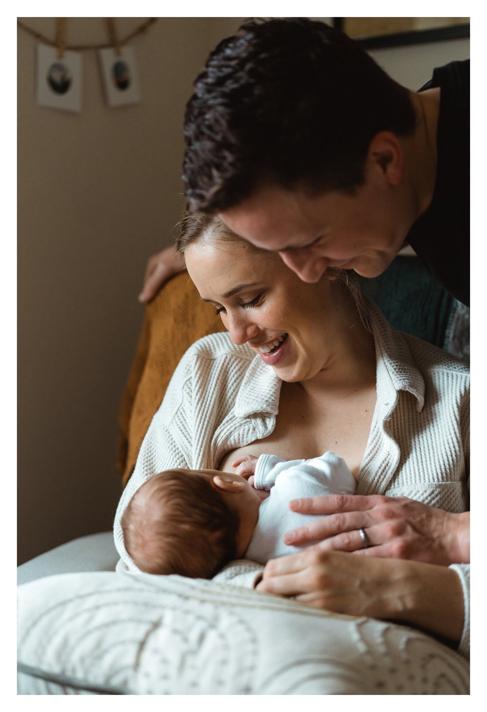 In-home newborn lifestyle session // Baby Andreas, The Eriksons