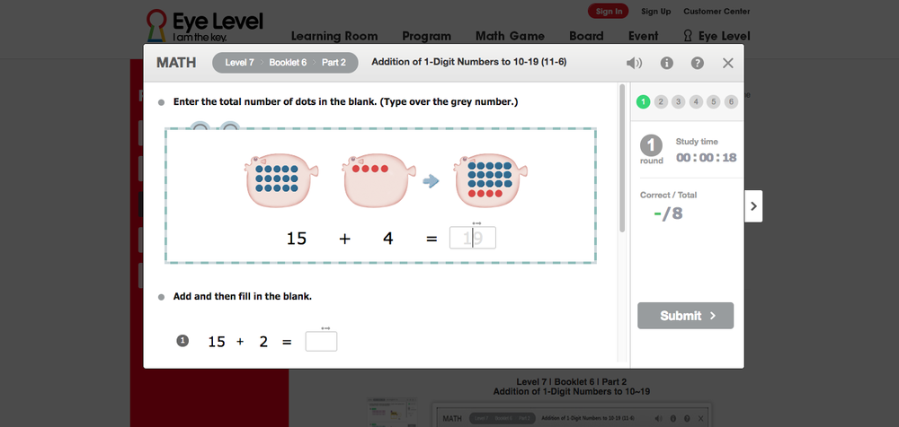 Eye Level Math & English
