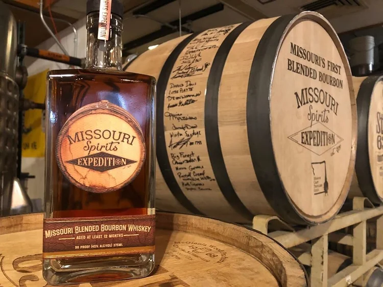 All American Red White & Blue Whiskey — Wood Hat Spirits