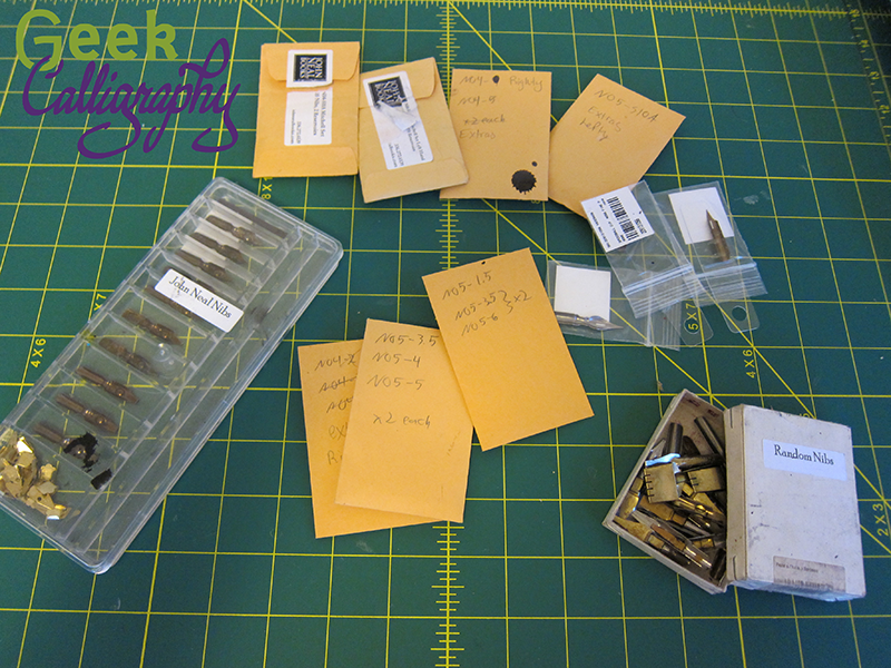 Upgrading Nib Organization — Geek Calligraphy