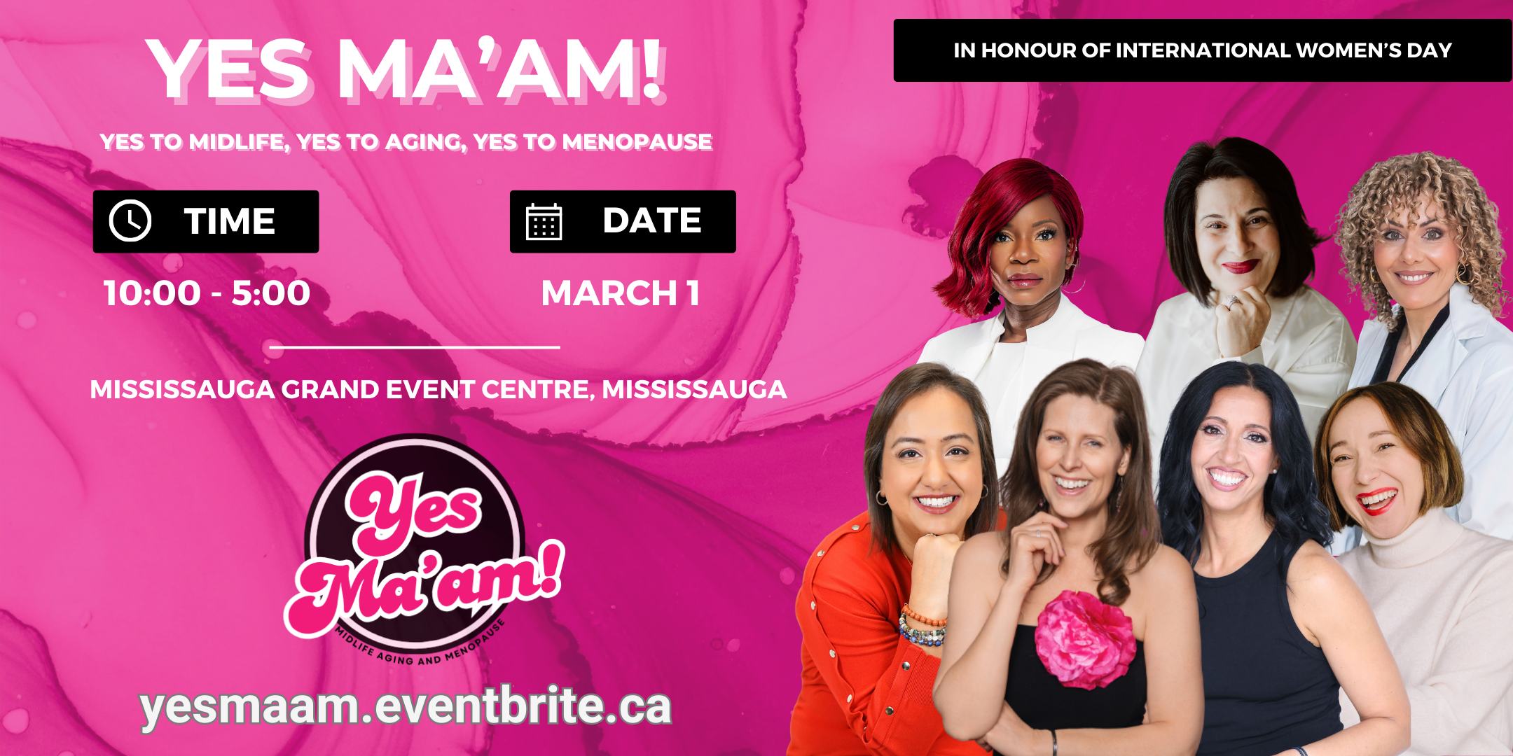 Learn About Mississauga's YES MA’AM: Yes to Midlife, Yes to Aging, Yes ...