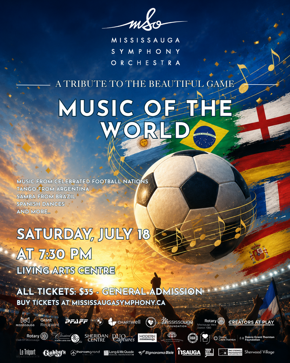 The Mississauga Symphony Orchestra Presents Music of the World: A ...