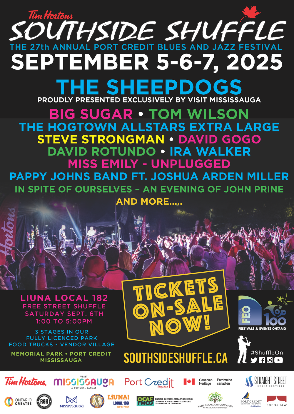 Learn About The 27th Annual Tim Hortons Southside Shuffle Blues & Jazz Festival — Modern ...