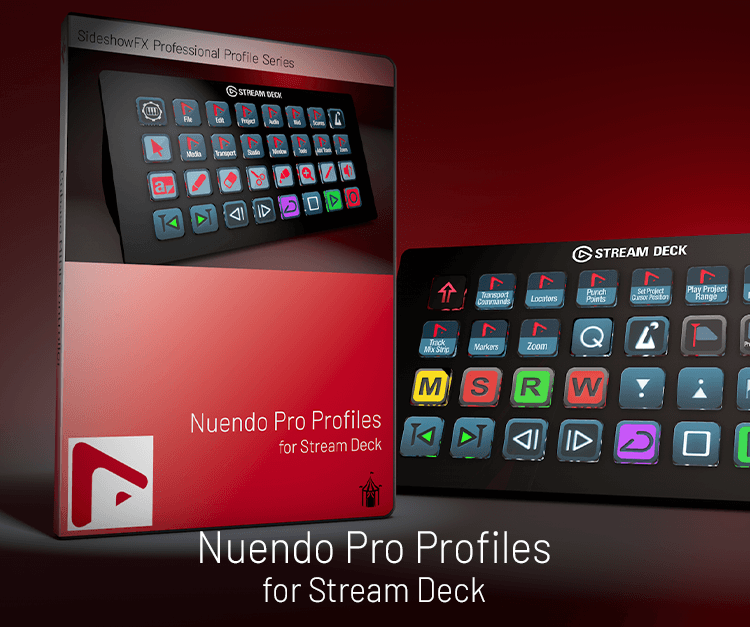 Nuendo Pro Stream Deck — sideshowfx
