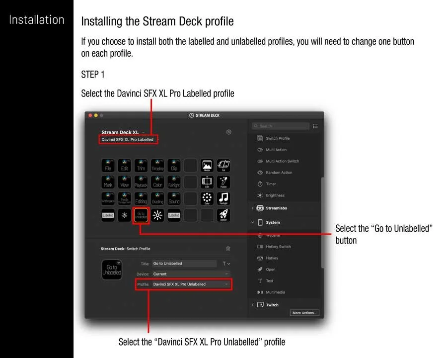 Davinci Resolve Pro Profiles Installation — sideshowfx