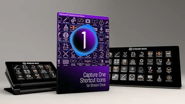 Stream Deck Capture One Custom Made Icons for Shortcut Keys — sideshowfx