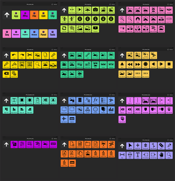 Premiere Pro Shortcut Icons Complete Collection — sideshowfx